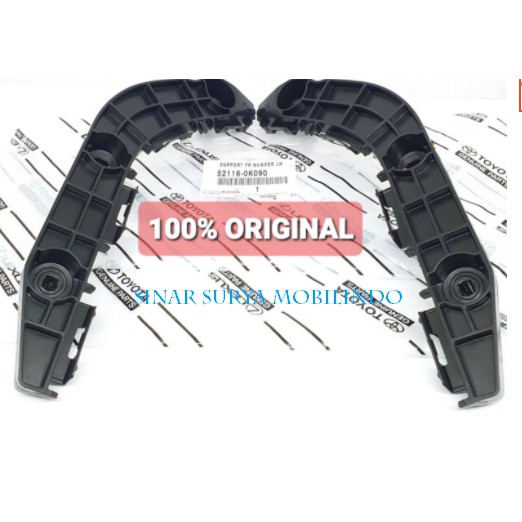 INNOVA 2012-2015 Front Bumper Support Bracket Original Genuine Toyota ...