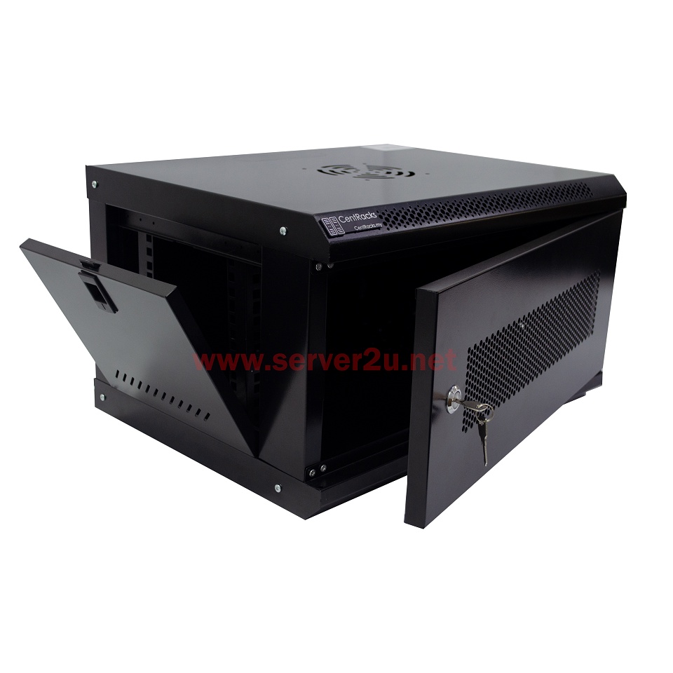 CentRacks 6U (40cm x 30cm x 53cm) Wall Mount Server Rack (Free 13Amp ...