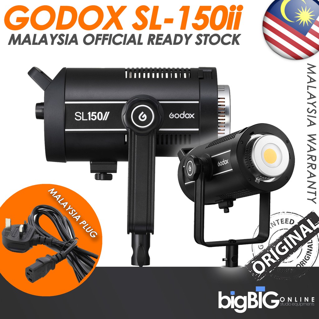 GODOX SL150ii SL200ii KIt LED DayLight Balanced 5300K Studio Video ...