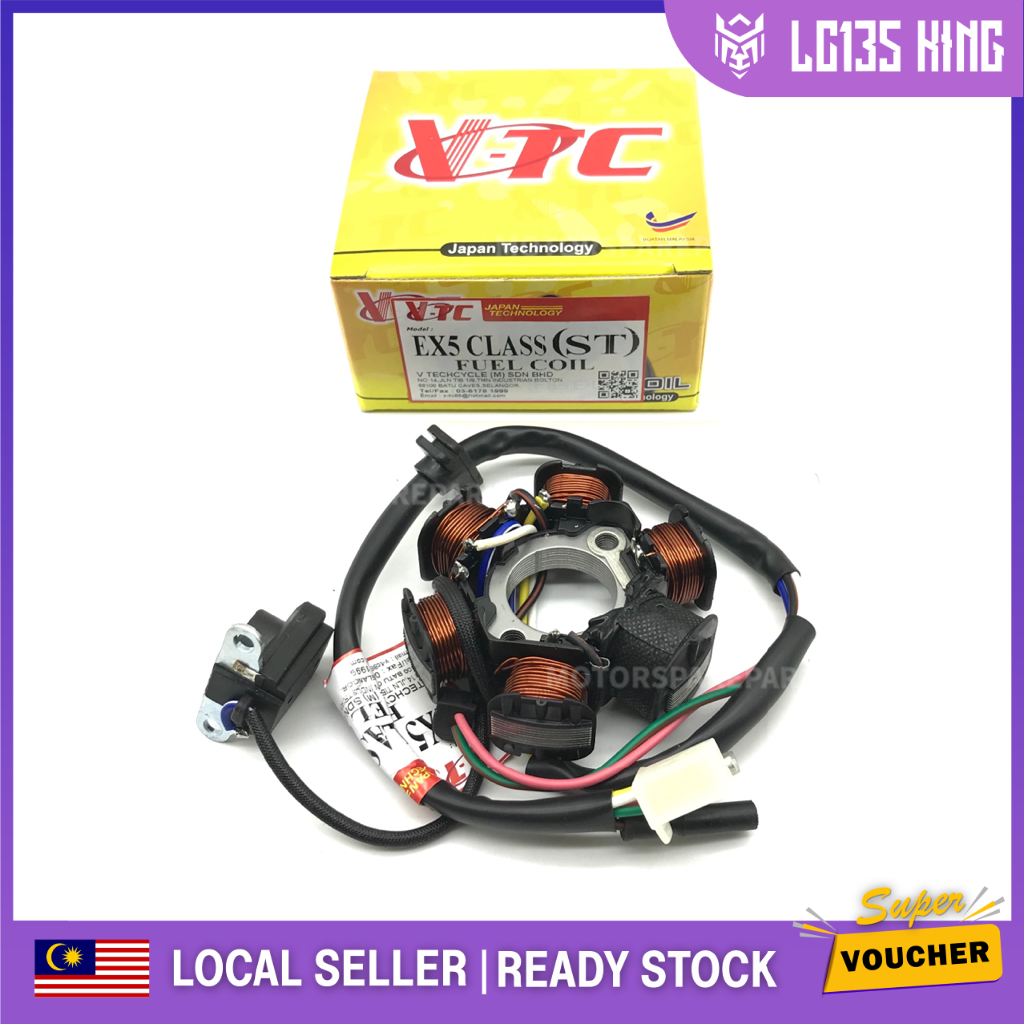 HONDA EX5 CLASS EX5 CLASS1 [ ELECTRIC STARTER ] MAGNET COIL FUEL COIL ...