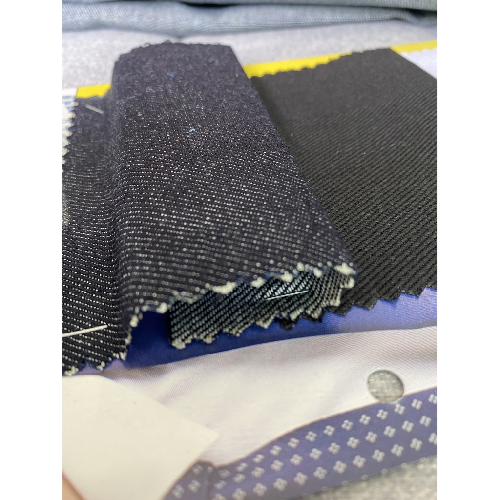 Cotton Denim Fabric/Jeans Fabric 50” - Kain Denim Cotton / Kain Jeans ...