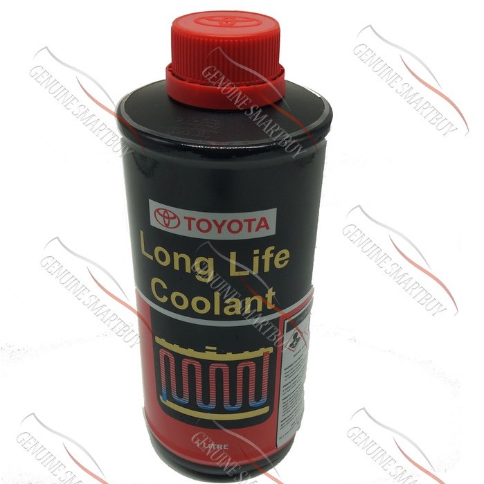 [Original] Toyota Long Life Coolant - Red (1L) [Ready Stock] [100% ...