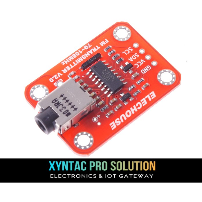 FM Transmitter Module Arduino Radio Transmitter Sensor Module | Shopee ...