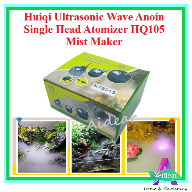 Huiqi Ultrasonic Wave Anoin Single Head Atomizer HQ105 Mist Maker Alat Pembuatan Kabus 雾化器 ...