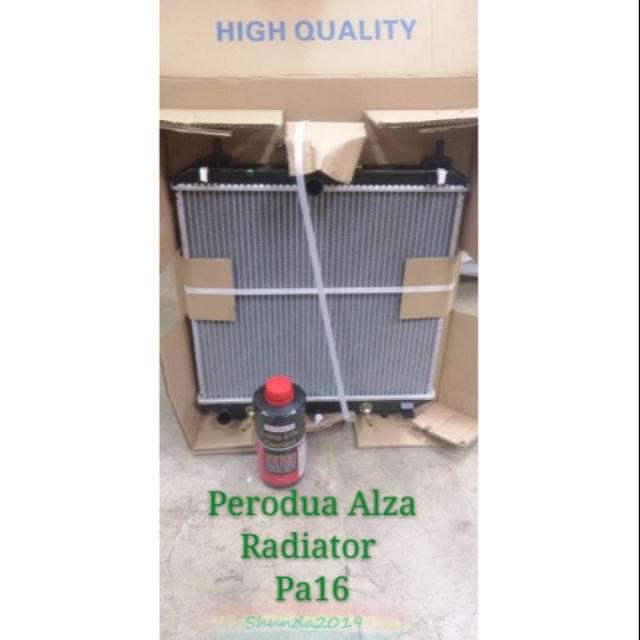 Perodua Alza Radiator AT (F.o.c Toyota Coolant) | Shopee Malaysia