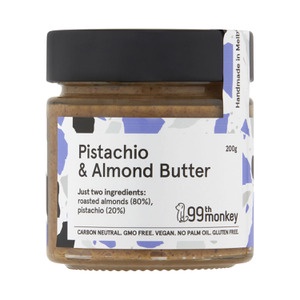 99th Monkey Pistachio & Almond Butter 200g (Expiry : 26/12/24) Just two ...