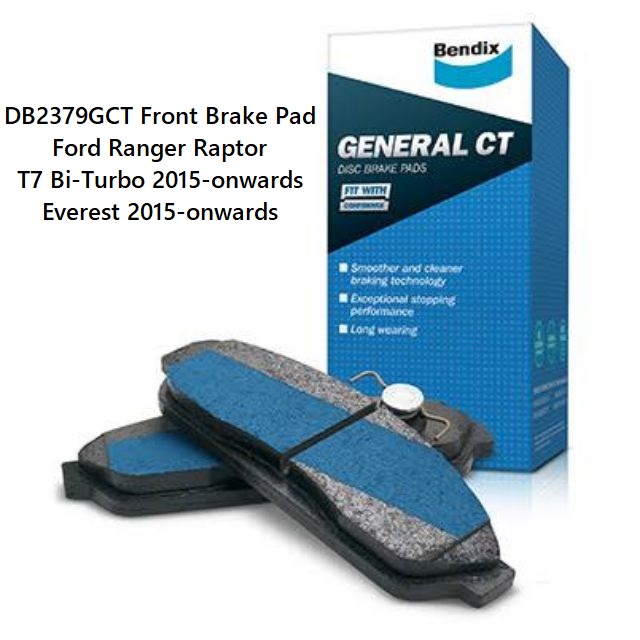 Original Bendix DB2379GCT Front Brake Pad - Ford Ranger Raptor T7 Bi ...