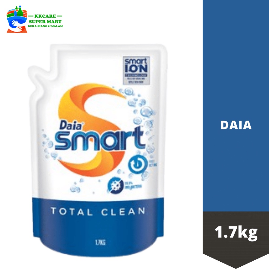 Daia - Smart Liquid Detergent Total Clean 1.7kg | Shopee Malaysia