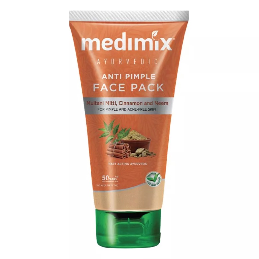 Medimix Ayurvedic Anti Pimple Face Pack 150ml | Shopee Malaysia
