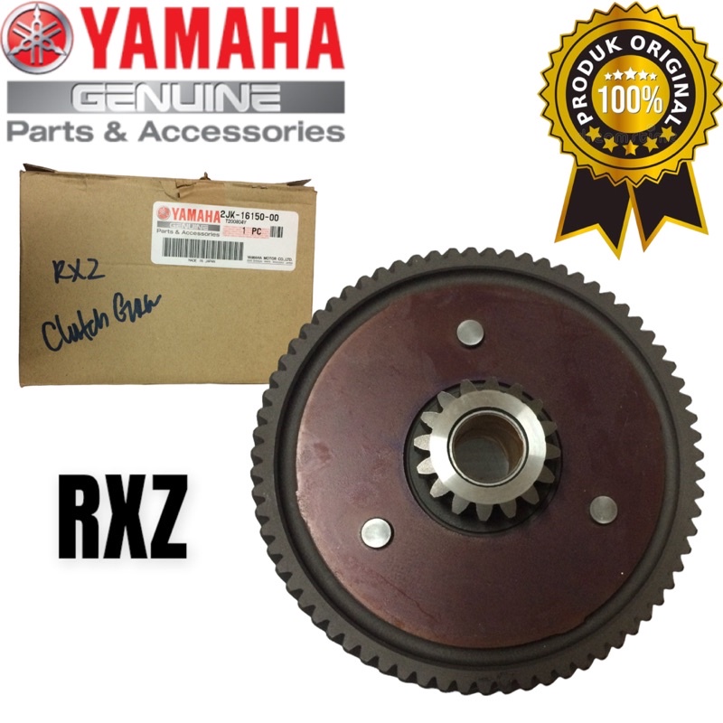 YAMAHA RXZ 100% ORIGINAL PRIMARY DRIVEN GEAR ASSY RXZ CLUTCH GEAR ...