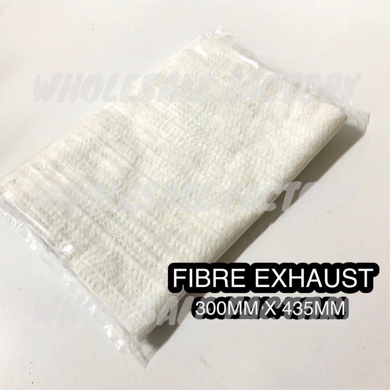 Fibre Ekzos Fibre Exhaust Fibre Exzos Tebal Putih Universal Size Besar ...