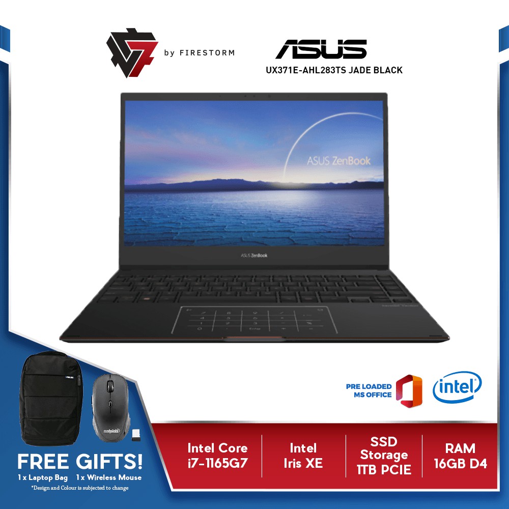 ASUS UX371E-AHL283TS (Free Bag & Wireless Mouse) | Shopee Malaysia