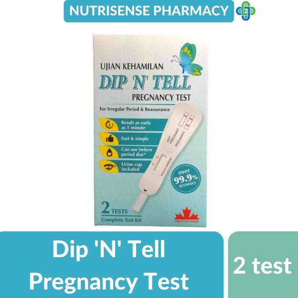 DIP N TELL Pregnancy Test 2's | Shopee Malaysia