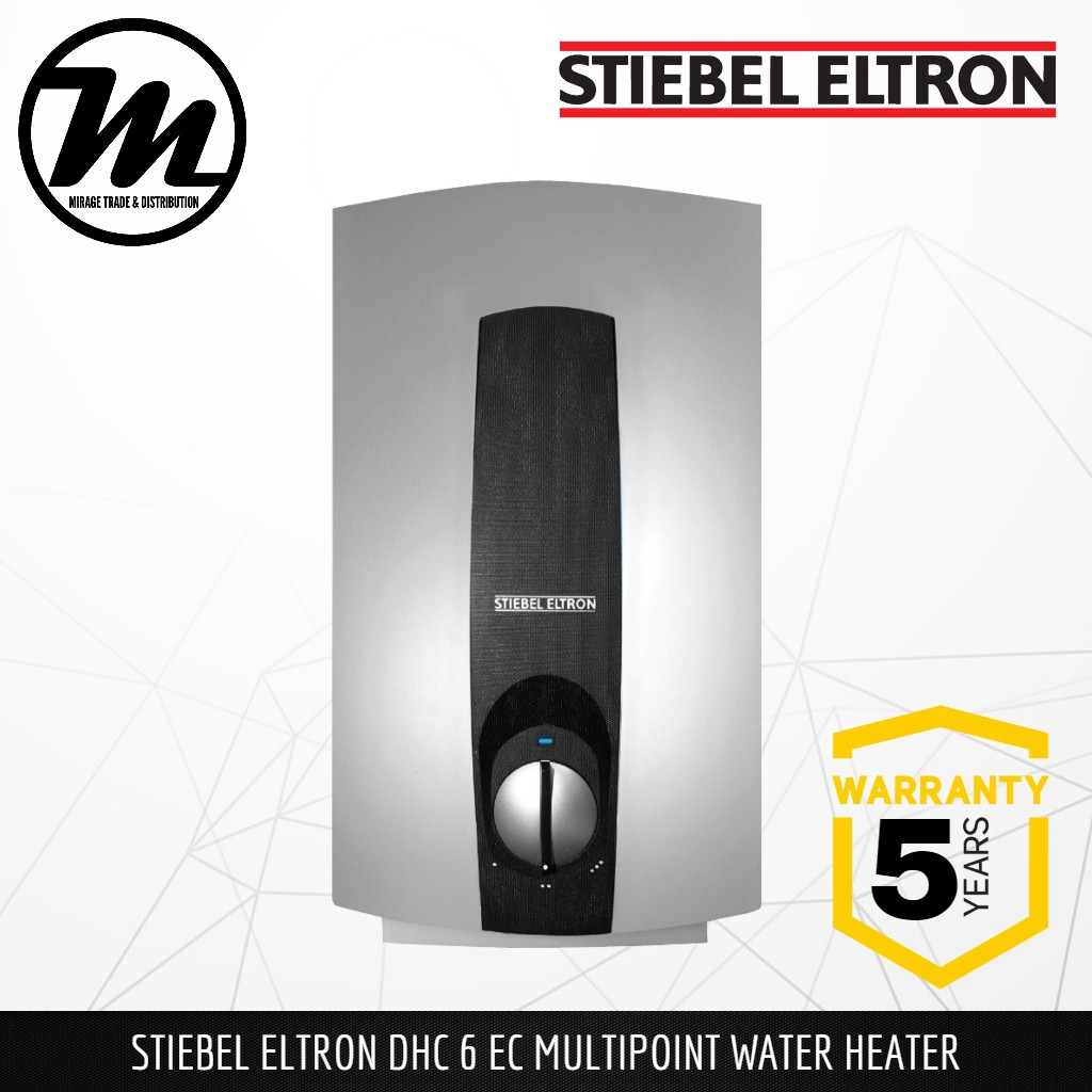 [Germany's No 1] STIEBEL ELTRON DHC 6/8 EC Tankless Multipoint Instantaneous Water Heater ...