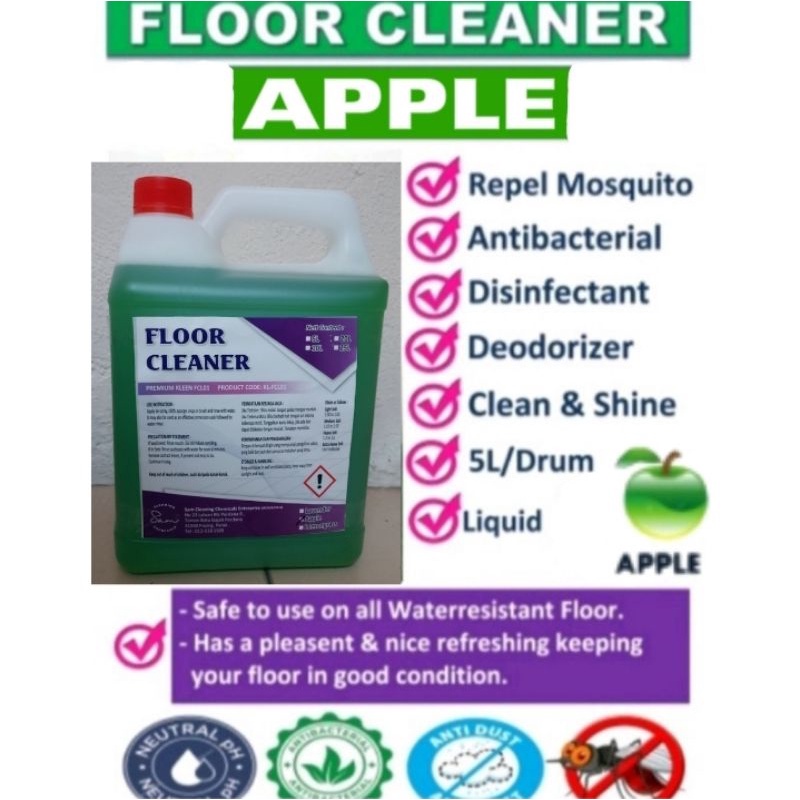 Floor Cleaner (Apple) | Shopee Malaysia