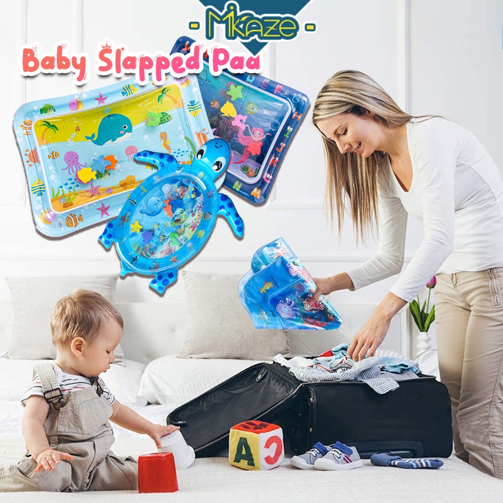 MIKAZE - BABY SLAPPED PAD Water Mat Cushion Prone Pat Playmat Water ...