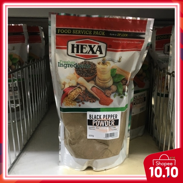 Black Paper Powder HEXA 400g | Shopee Malaysia