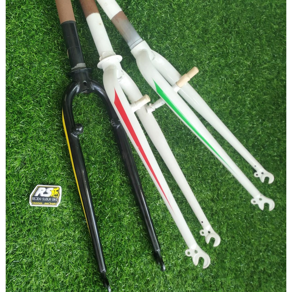 Fork rigid Iron Bike 700c roadbike fixie hybrid appalanchia black ...