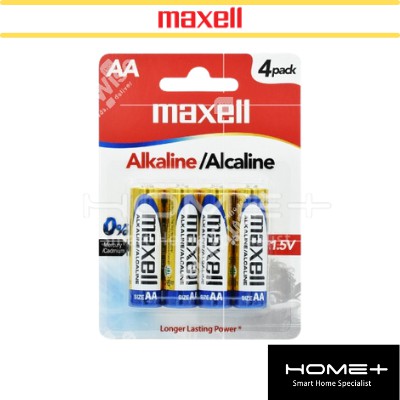 4PCS Maxell AA & AAA Alkaline Battery - LR6 (GD) 4B | Shopee Malaysia