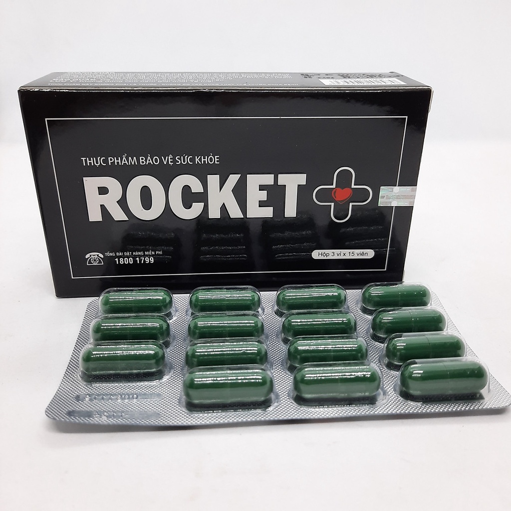 Rocket health protection food + box of 45 tablets to support male ...