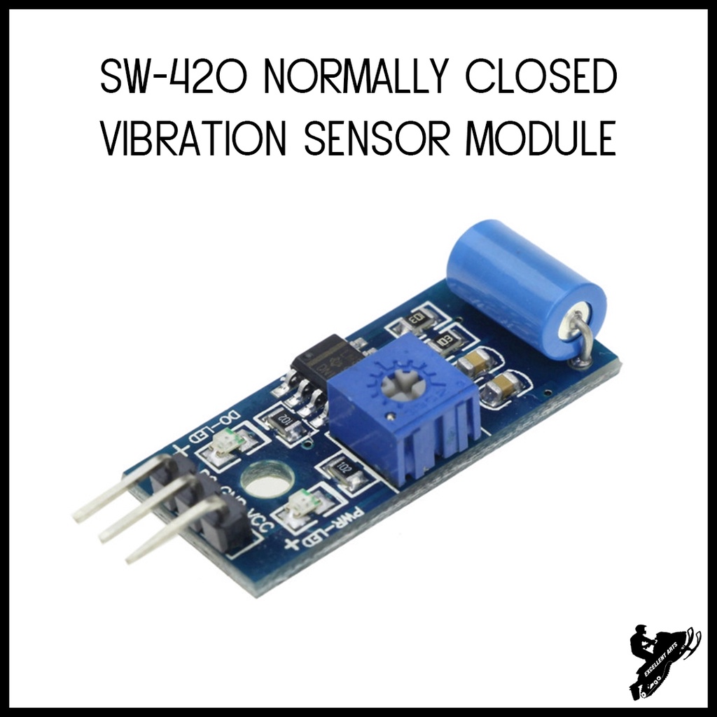 SW-420 Normally Closed Vibration Sensor Module | Shopee Malaysia