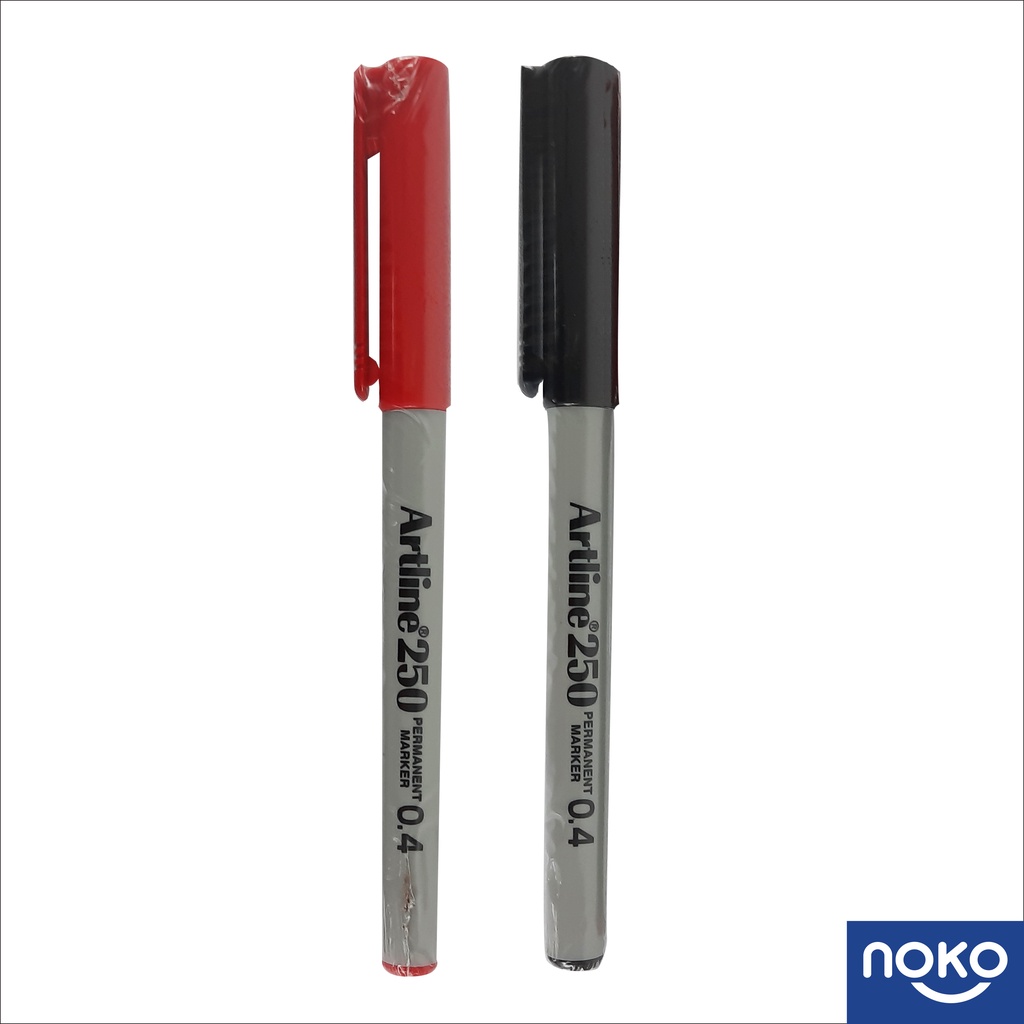 Artline 250 Permanent Marker Sign Pen(2pcs) | Shopee Malaysia