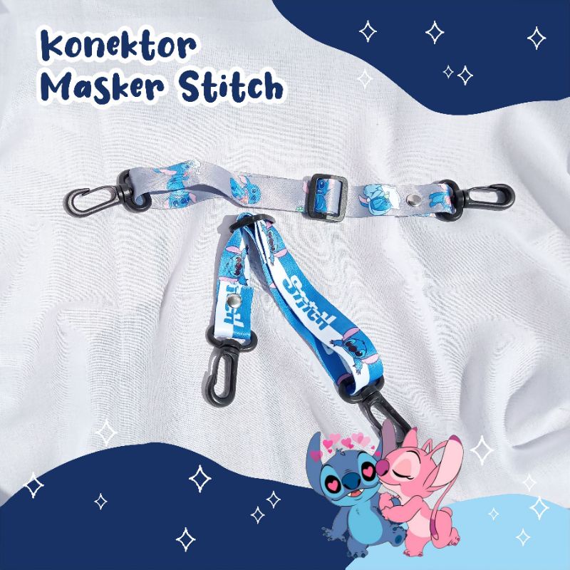 Mask Stitch Strap Connector (Blue and Gray) | Shopee Malaysia