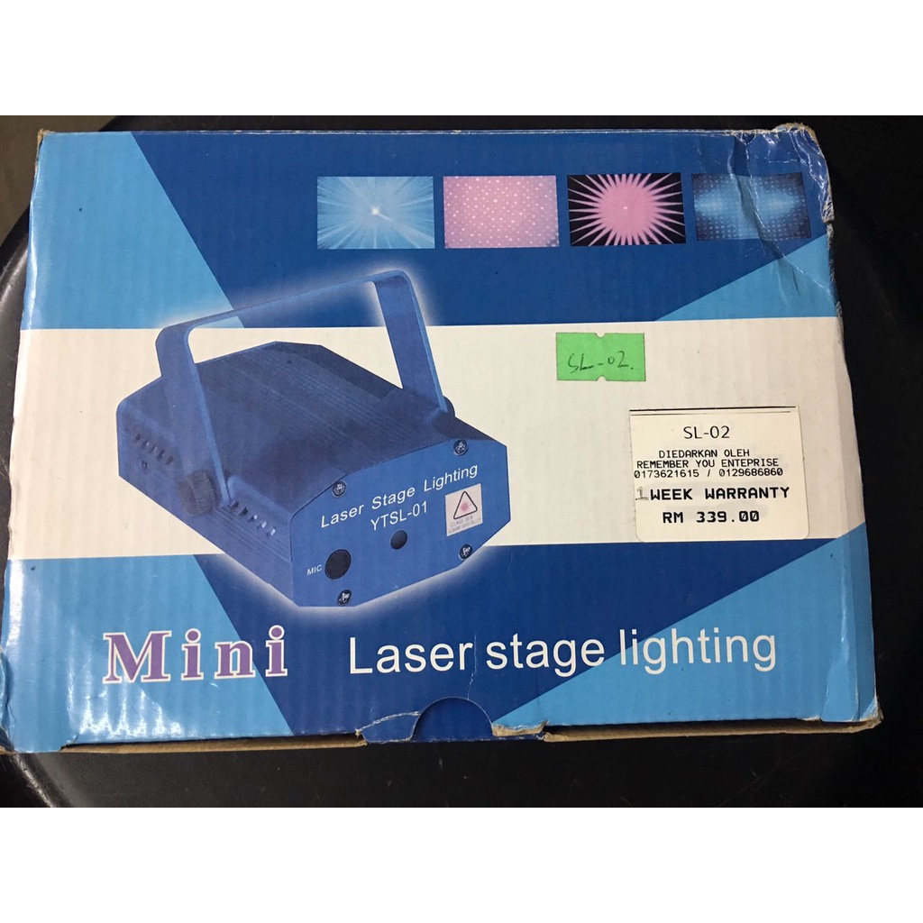 LASER STAGE LIGHTING HOLOGRAPHIC LASER STAR PROJECTOR | Shopee Malaysia