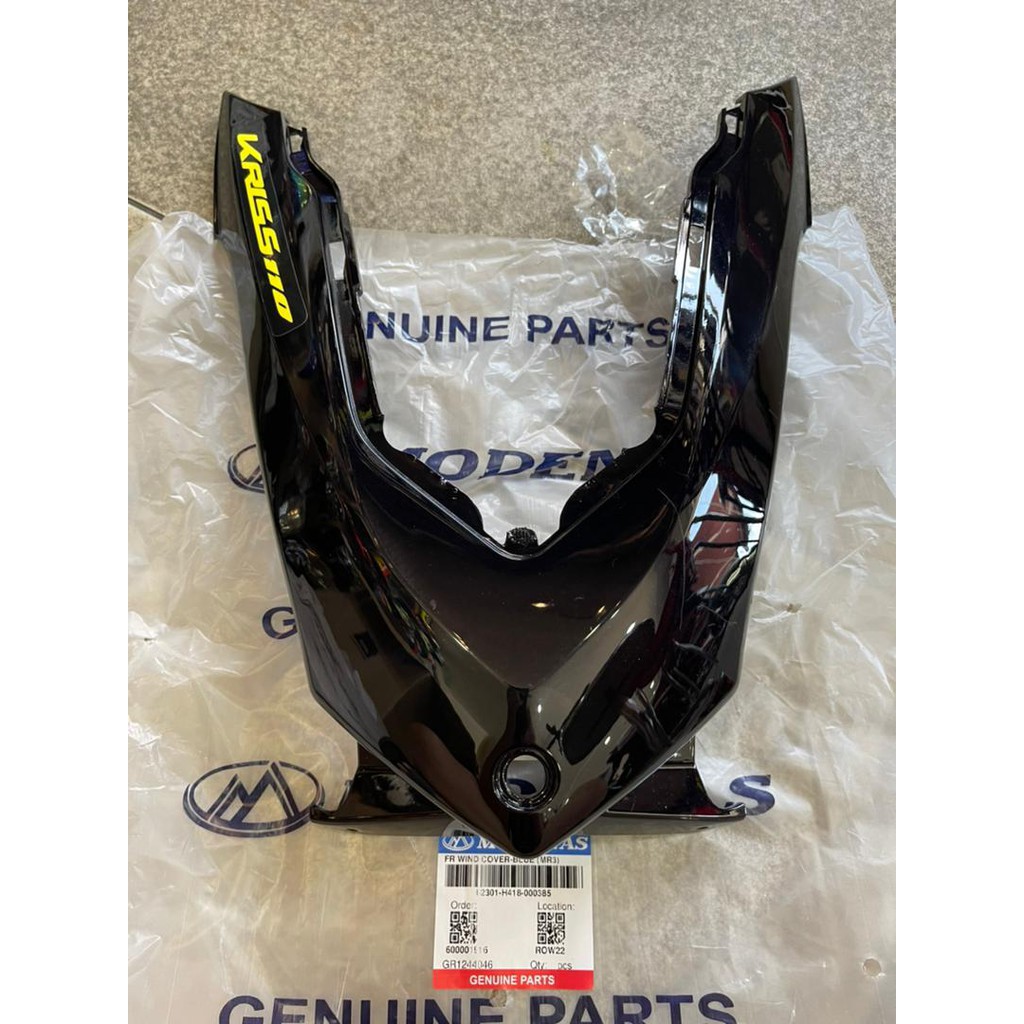 Modenas Kriss MR3 Front Wind Cover Blue | Shopee Malaysia