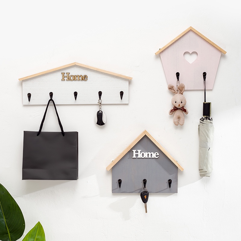 Hook Sticky Wall Hanger Coat Rack Bathroom Seamless Behind Door ...