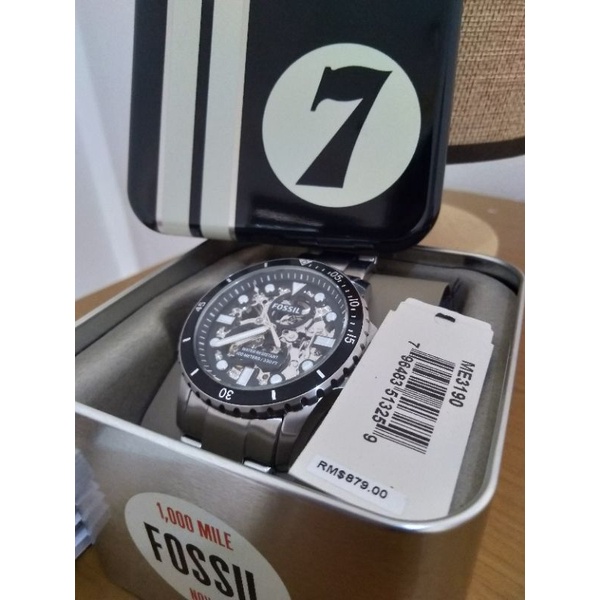 Fossil automatic watch ME3190 Used | Shopee Malaysia