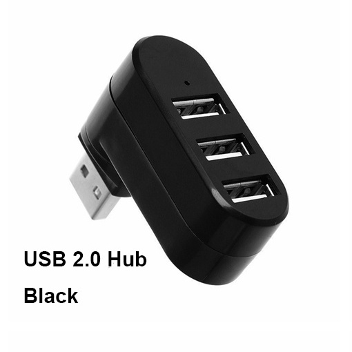 ♕LOCAL STOCK♕ Mini Rotatable 3 Ports USB Hub High Speed Data Transfer ...