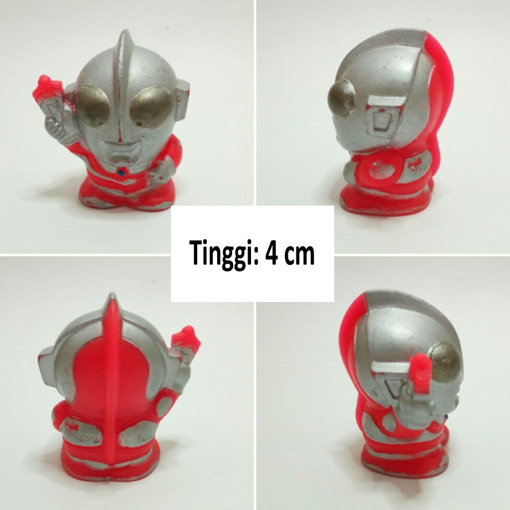 Ultraman Finger Puppet Fingerdoll Thumb Figure Bandai Original Preloved ...