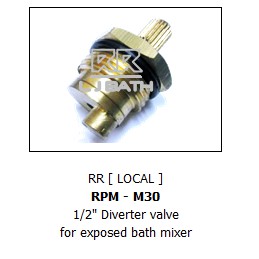 RPM - M30 1/2" Diverter valve for exposed bath mixer | Shopee Malaysia