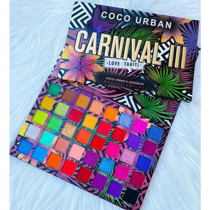 Coco Urban Carnival 3 ,Eyeshadow palette, Coco Urban & Jozzdeao Makeup ...