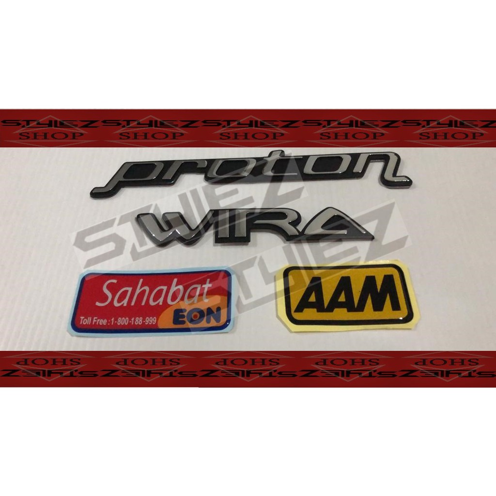 Proton Wira and Proton Saga AAM Sahabat EON Sticker Set | Shopee Malaysia