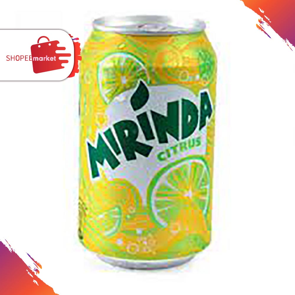 Mirinda Carbonated Drink , 300ml, Minuman Berkarbonat Mirinda | Shopee ...