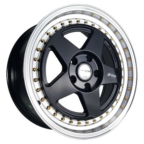 WORK MEISTER CP 17 inch 7.5JJ 4X100 4X114.3 8H 5X114.3 ET30 CAR SPORT ...