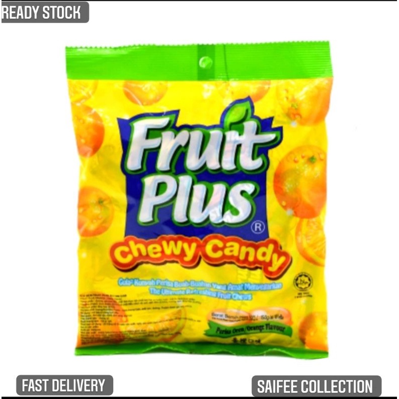 Fruit Plus Orange Chewy Candy 150G | Shopee Malaysia