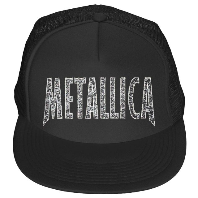 Metallica Load Logo Trucker Cap | Shopee Malaysia