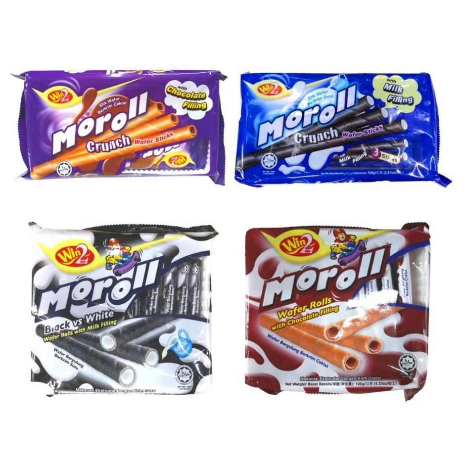 Moroll Wafer Roll By Win Win 90g - 108g | Shopee Malaysia