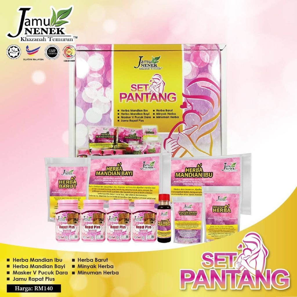 🔥READY STOK 🔥Set Pantang Jamu Nenek | Shopee Malaysia