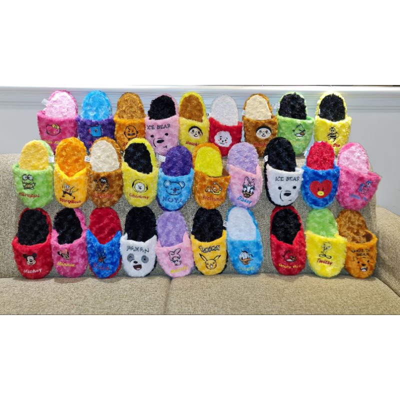 Character Slop Slippers for Adults/House Slippers | Shopee Malaysia