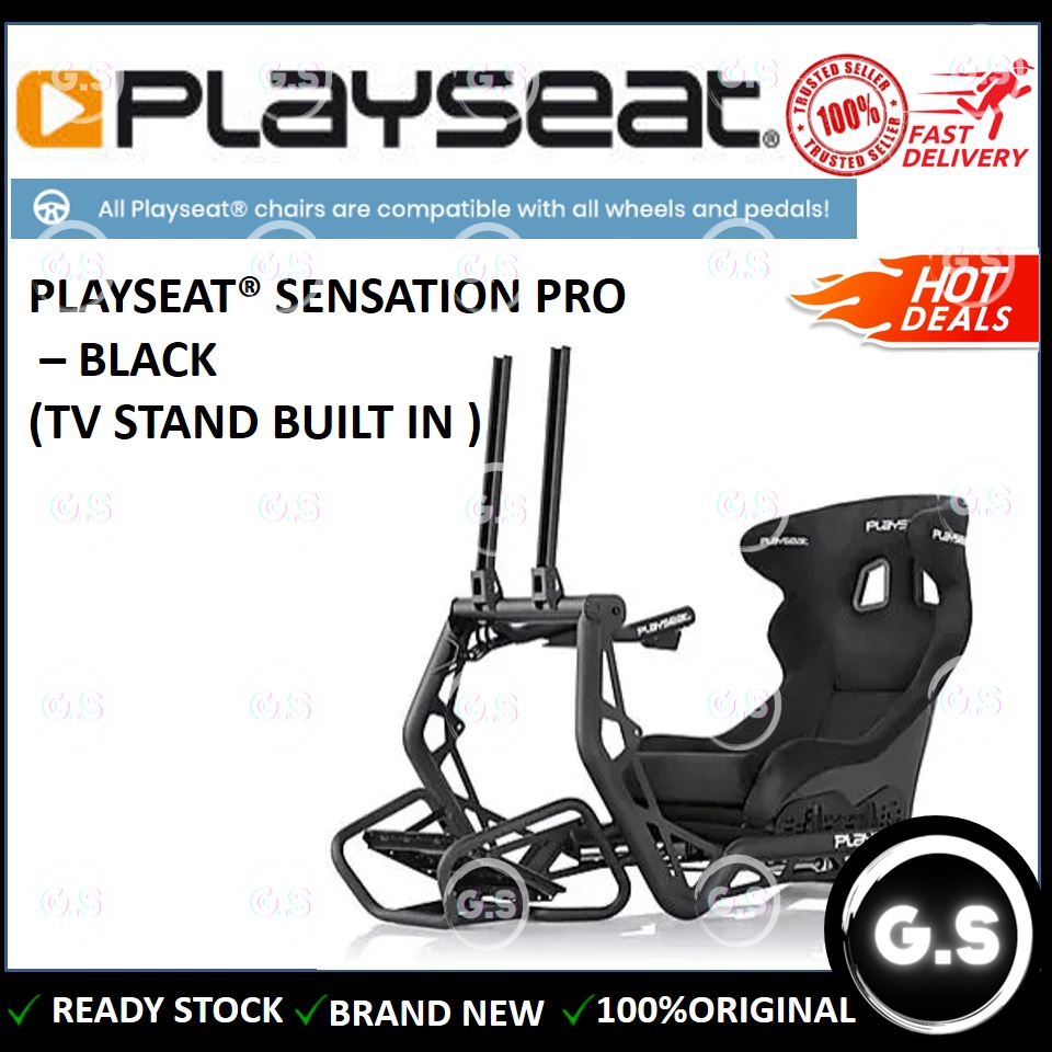 PLAYSEAT® SENSATION PRO - BLACK | Shopee Malaysia