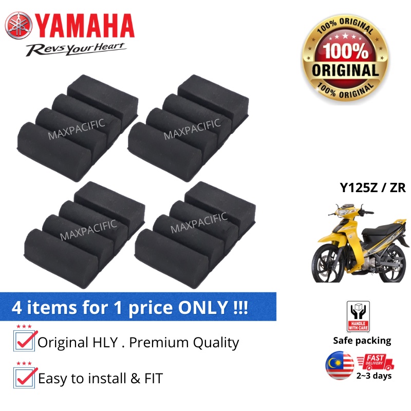 Yamaha Y125Z Y125ZR 125 125z 125zr Cylinder Block Head Rubber Pad Damper 100% Original HLY Getah ...