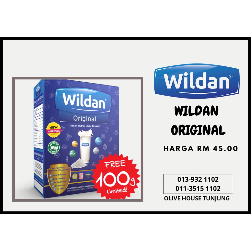 Wildan Original 500g [READY STOCK] | Shopee Malaysia
