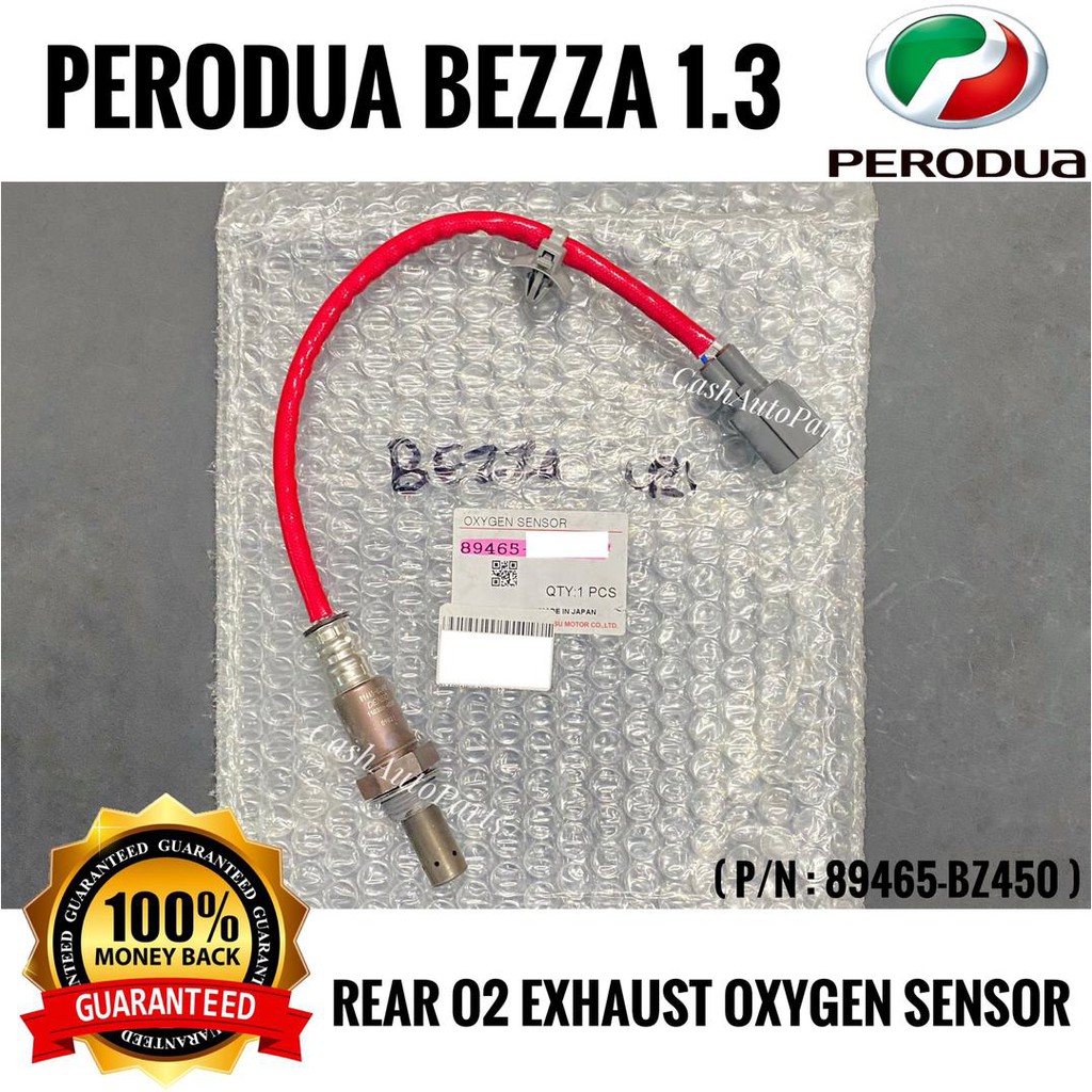 PERODUA BEZZA 1.3 OEM HIGH QUALITY REAR OXYGEN SENSOR ASSY READY STOCK ...