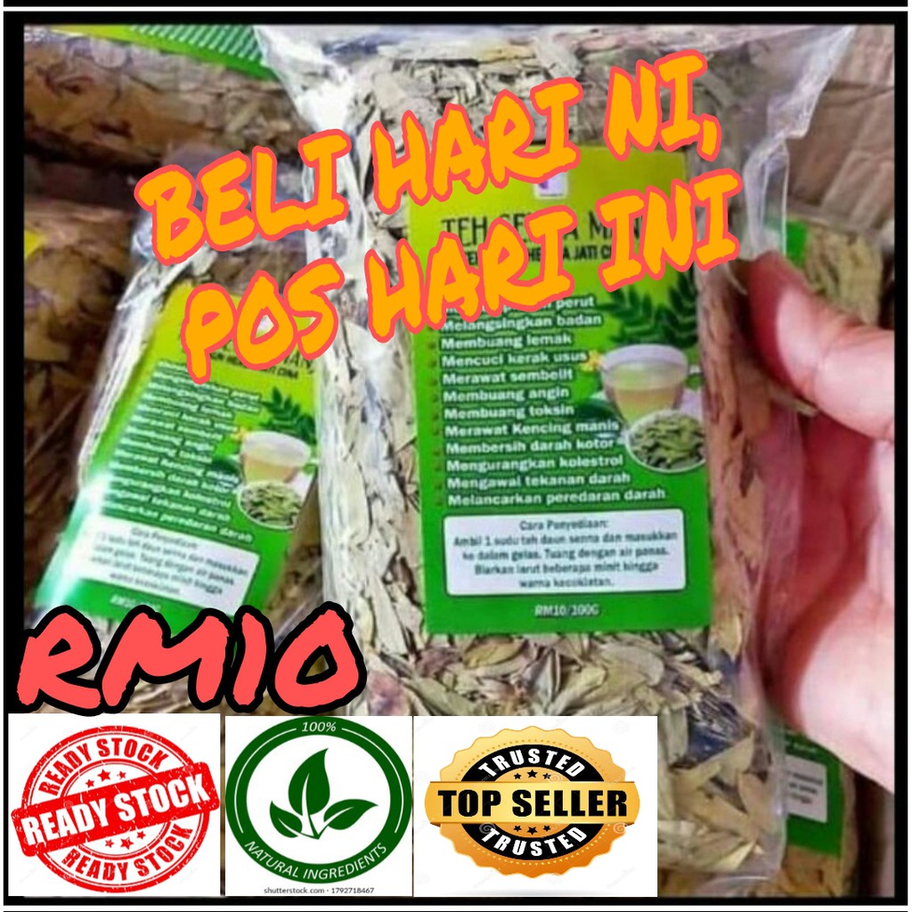 TEH SENNA MANJA, 1,001 KHASIAT (CUCI KERAK USUS)/PERUT SIHAT"SEMUA ...