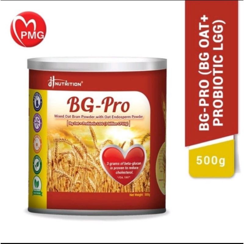 [JH Nutrition] BG-PRO 500g|Oat + Probiotics-Kawal Kolesterol&Gula/Sistem Penghadaman | Shopee ...