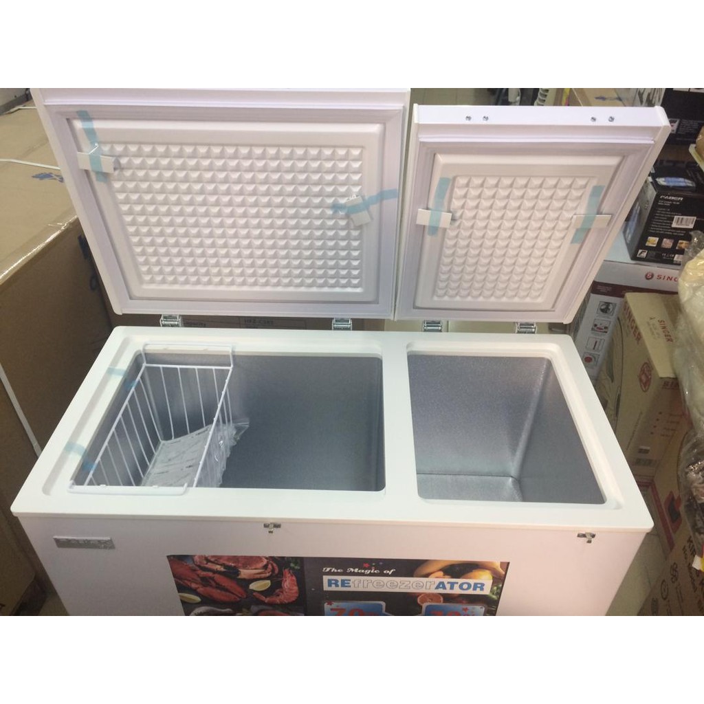 Faber 210L - Dwi Compartment Freezer (Chiller + Freezer) | Shopee Malaysia